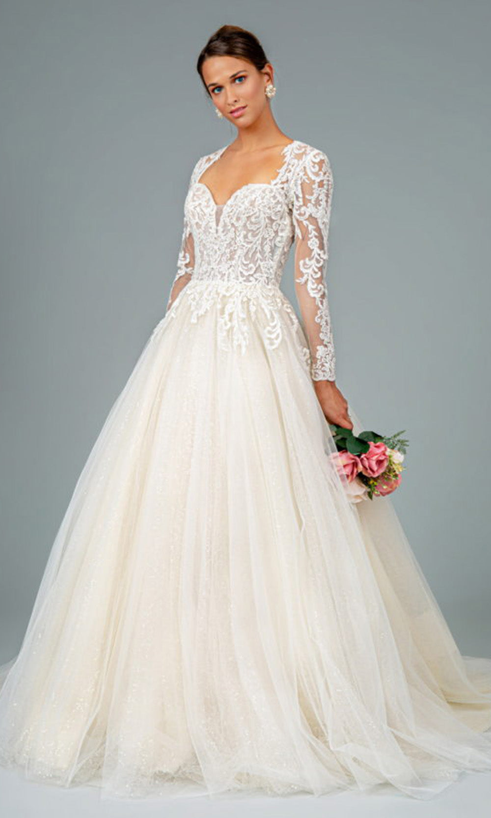 GLS by Gloria GL1804 | Long A-line Dress